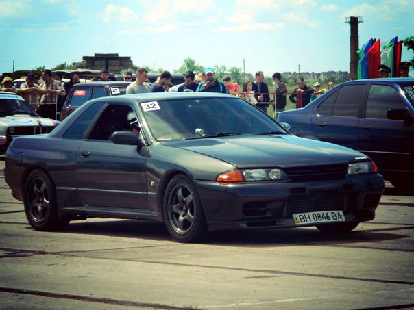 Тирасполь Drag Day 2016. — Nissan Skyline GT-R (R32), 2,6 л, 1991 года ...