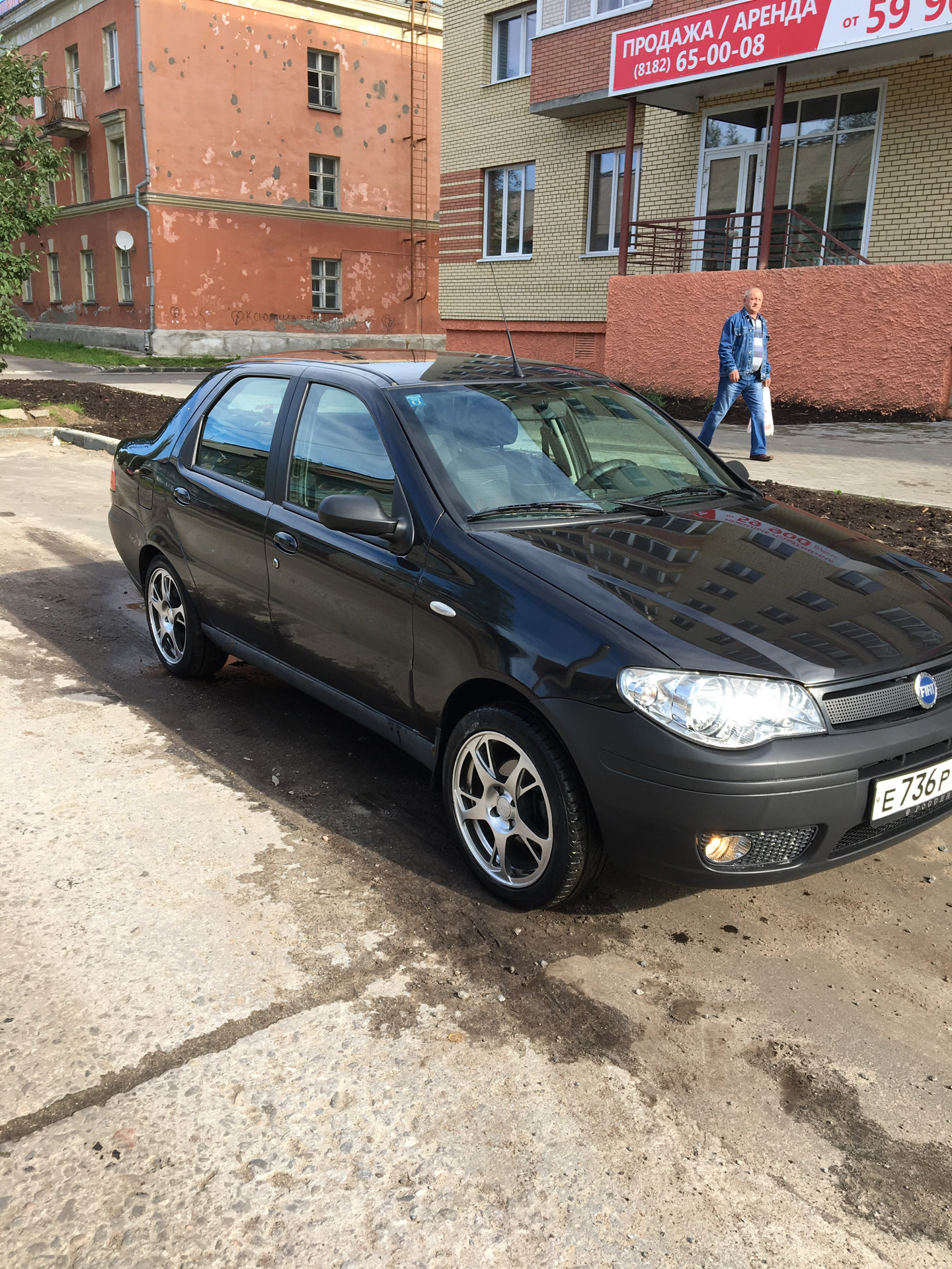 "Задок" — FIAT Albea, 1,4 л, 2007 года | запчасти | DRIVE2