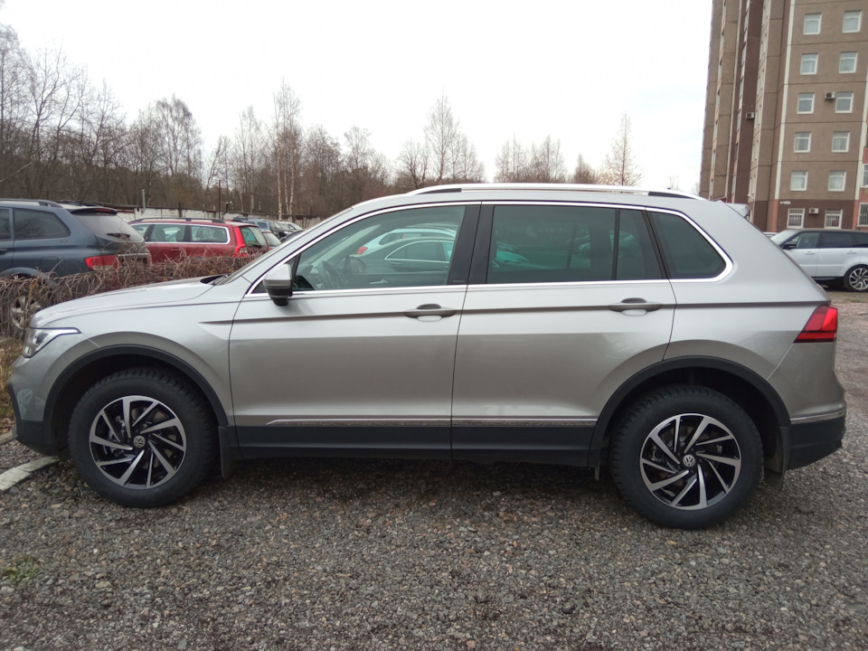 Готовь колёса летом. — Volkswagen Tiguan (2G), 1,4 л, 2021 года | шины ...