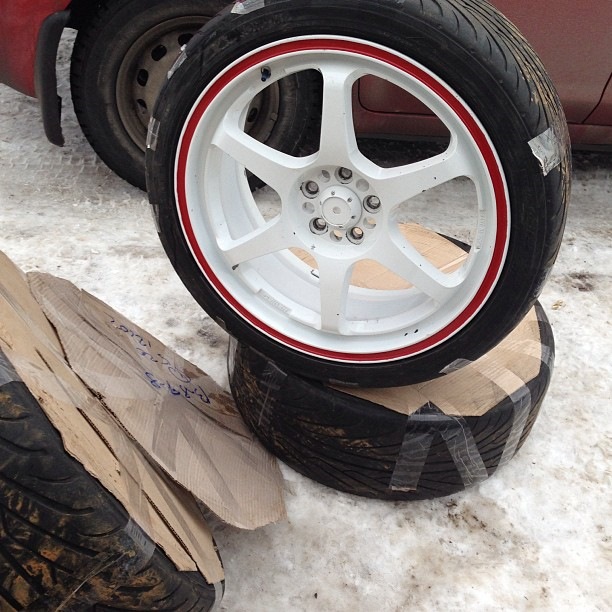 5Zigen R18 — Subaru Impreza WRX STI (GC), 2 л, 2000 года | колёсные ...