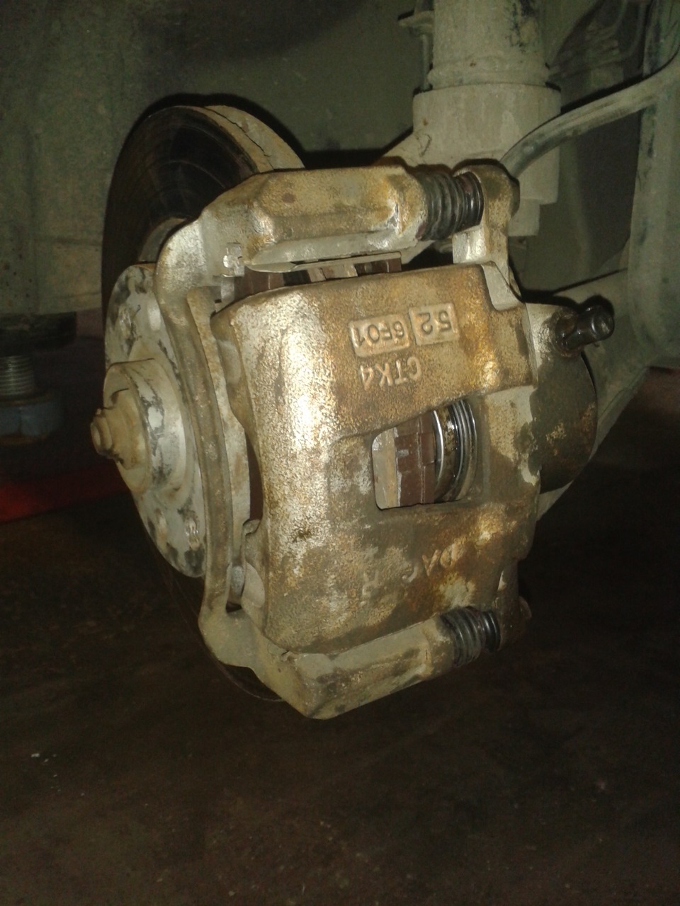 Реставрация опелёвских суппортов, шаровая и тд… — Daewoo Lanos, 1,6 л ...