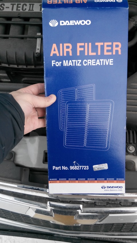 96827723 Фильтр воздушный GM | Запчасти на DRIVE2