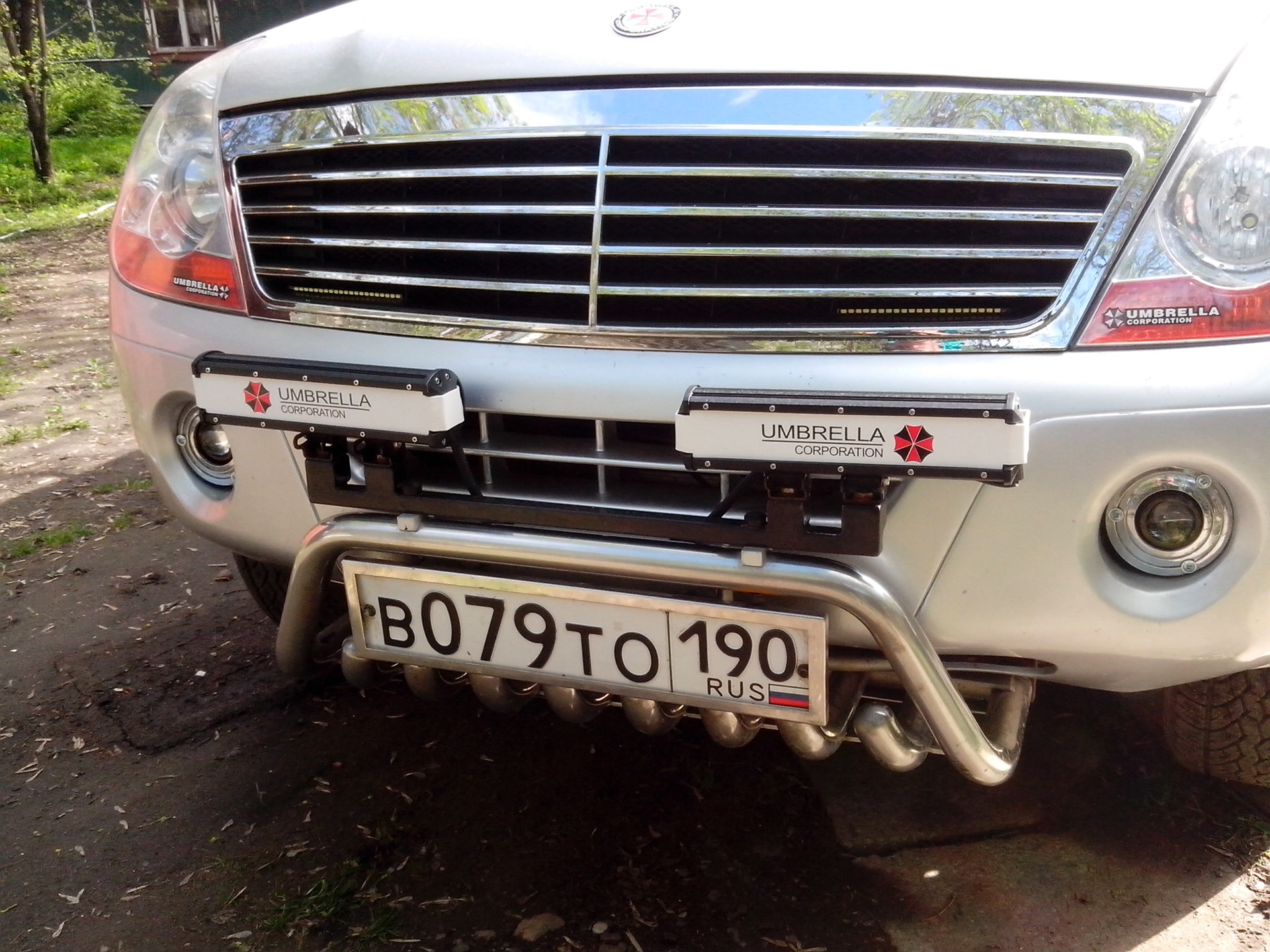 фары рабочего света — Derways Aurora, 2,4 л, 2006 года | тюнинг | DRIVE2