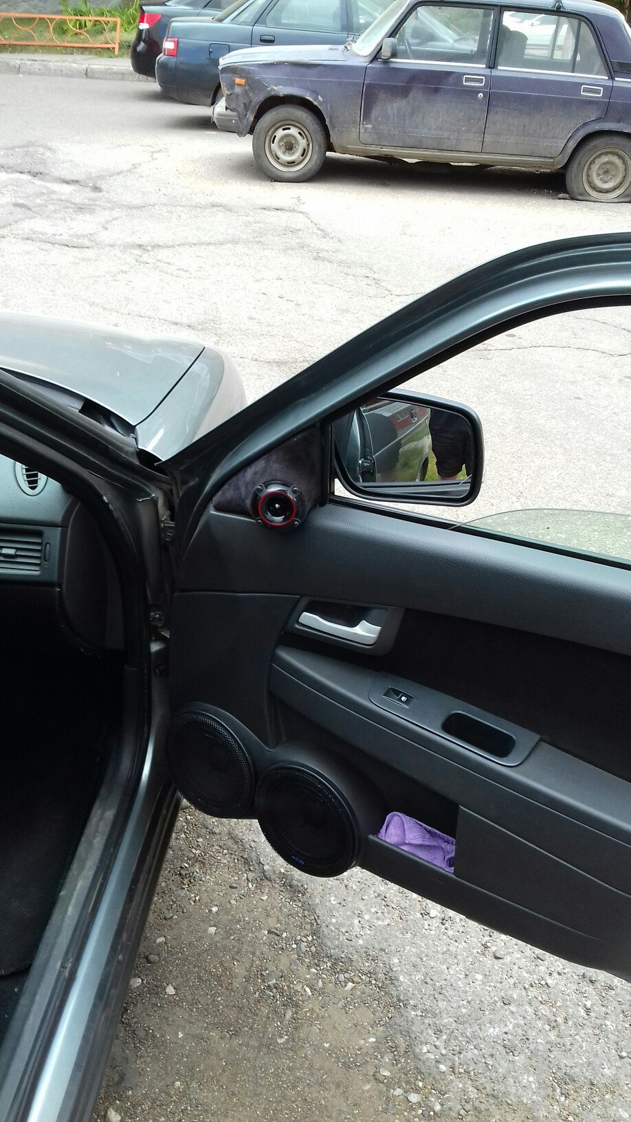 Фронт итог — Lada Приора седан, 1,6 л, 2011 года | автозвук | DRIVE2