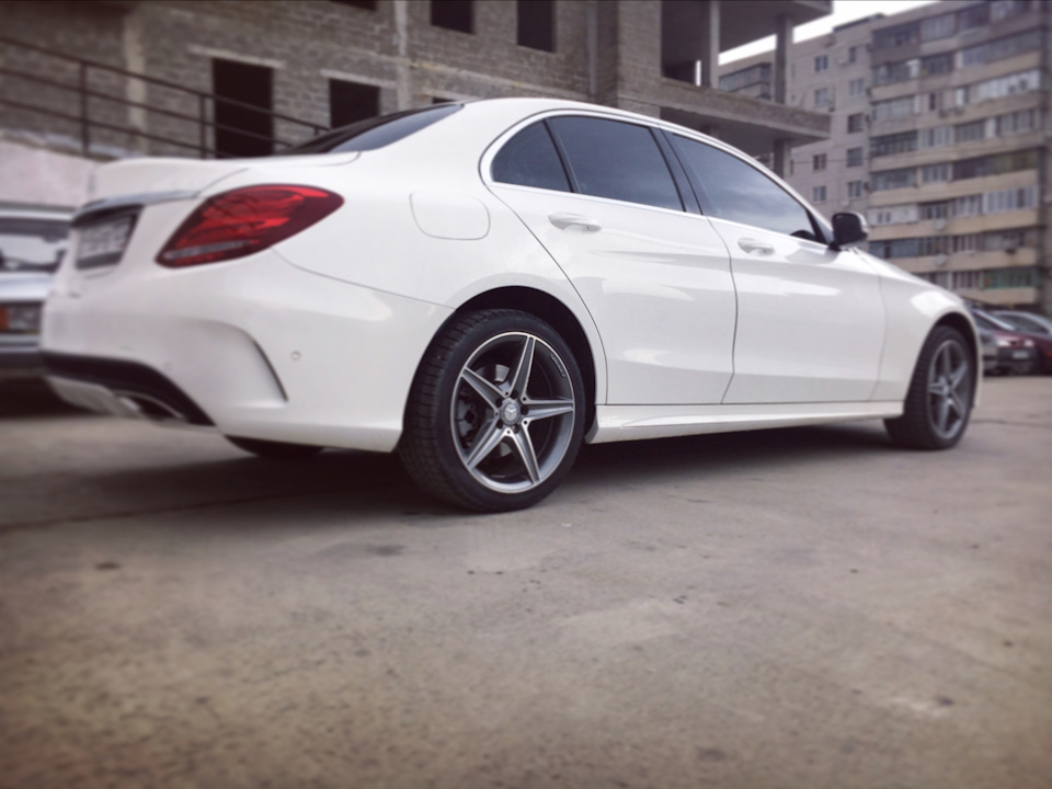К зиме готов #2 — Mercedes-Benz C-Class (W205), 1,6 л, 2015 года | колёсные диски | DRIVE2