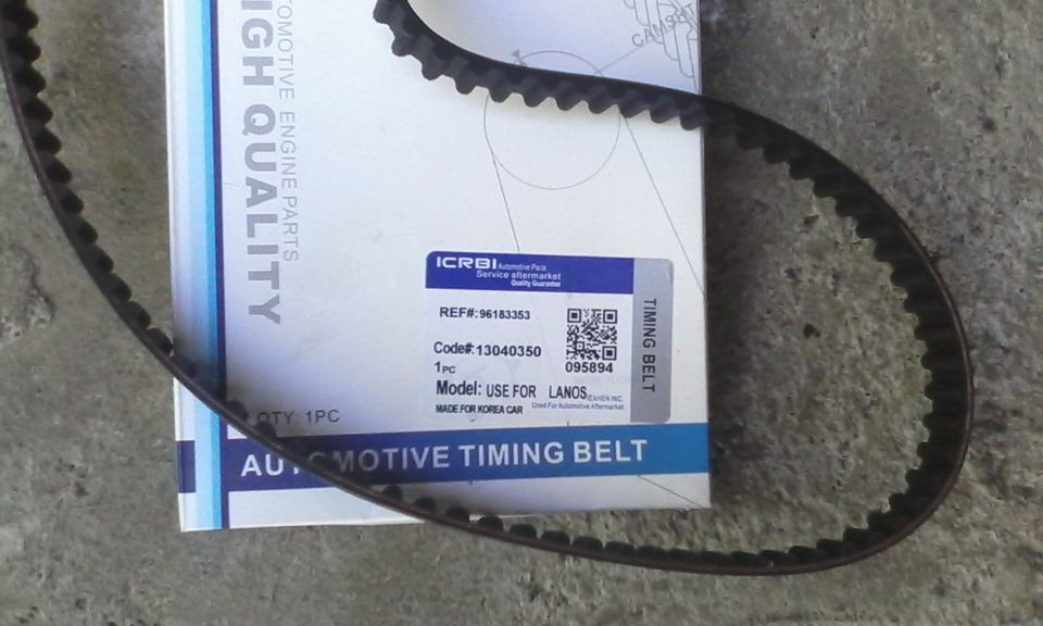 96183353 РЕМЕНЬ ГРМ ЧЗ 111 GM | Запчасти на DRIVE2