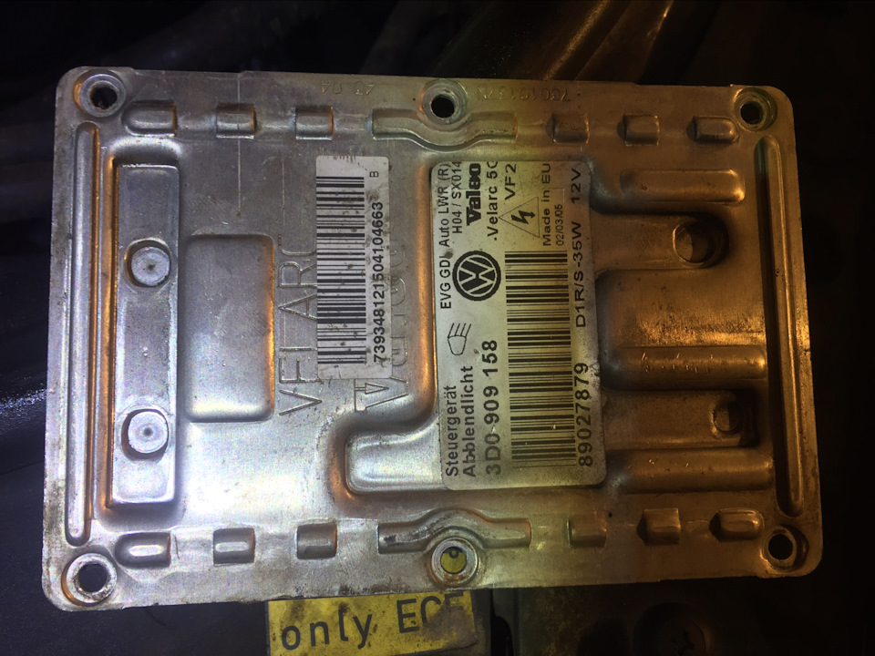 Полетел блок розжига — Volkswagen Touareg (1G), 3 л, 2005 года ...