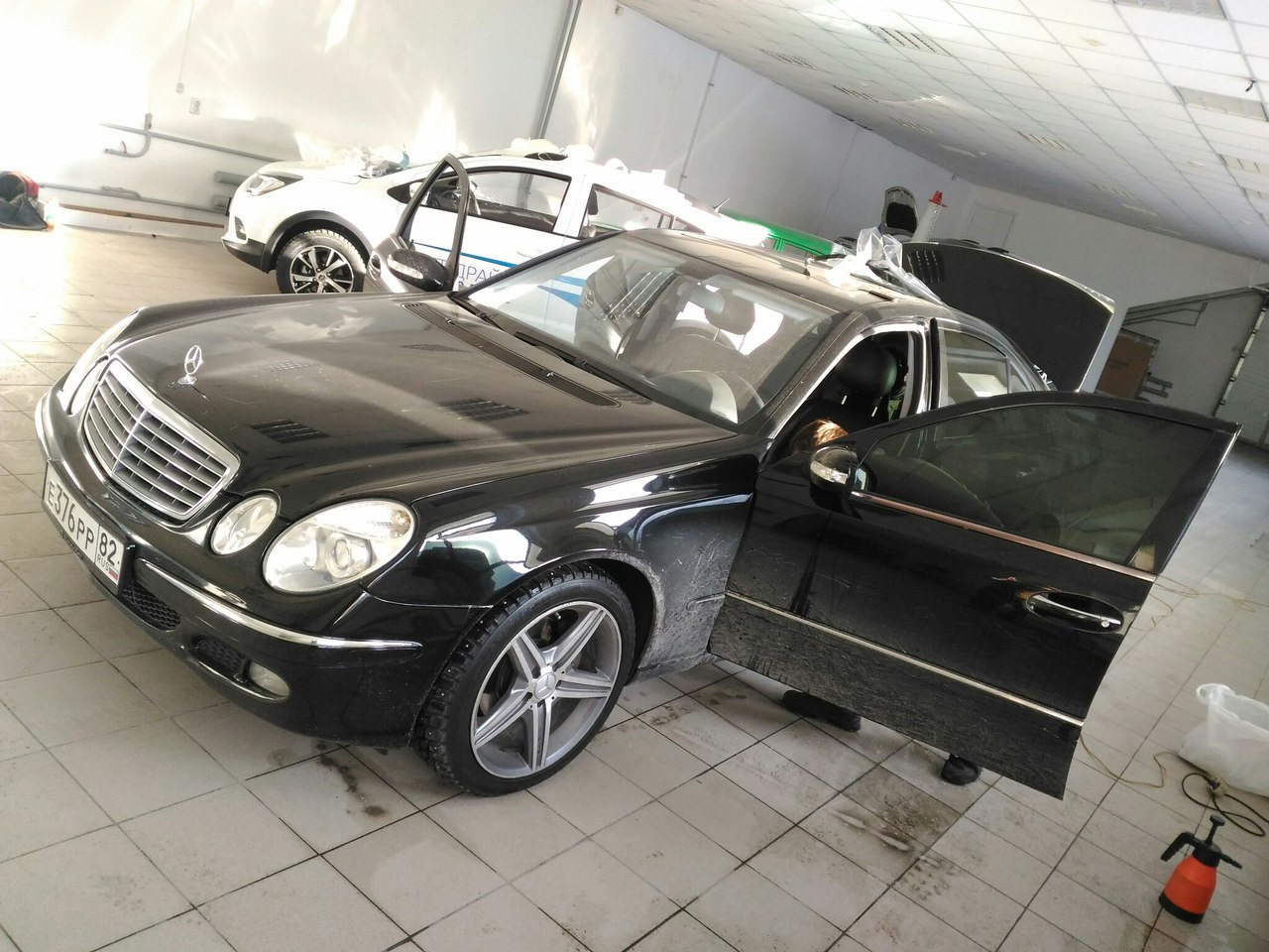 Тонировка Lumar 5% — Mercedes-Benz E-Class (W211), 3,2 л, 2004 года ...
