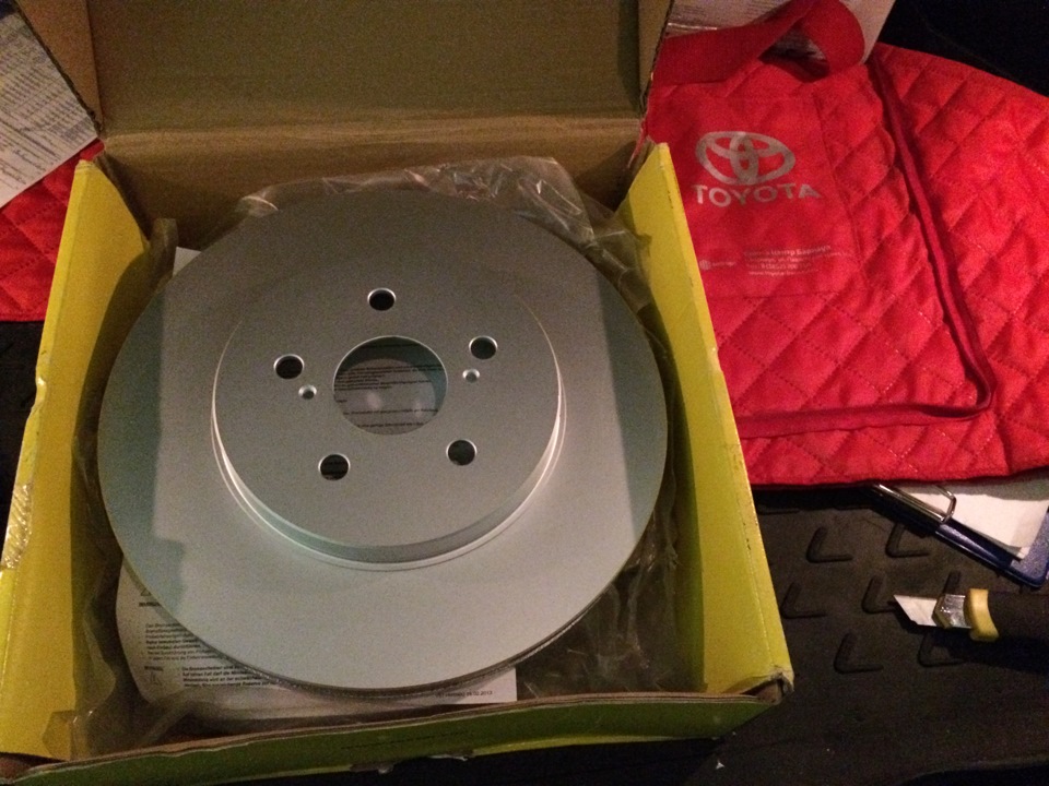 Подготовка к обслуживанию передней тормозной системы — Lexus RX (2G), 3 ...