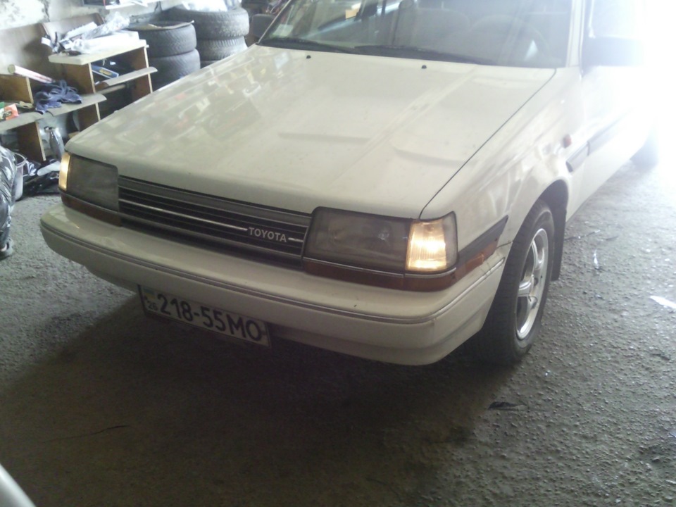 Диоды в габариты — Toyota Carina II (T150), 1,8 л, 1986 года ...