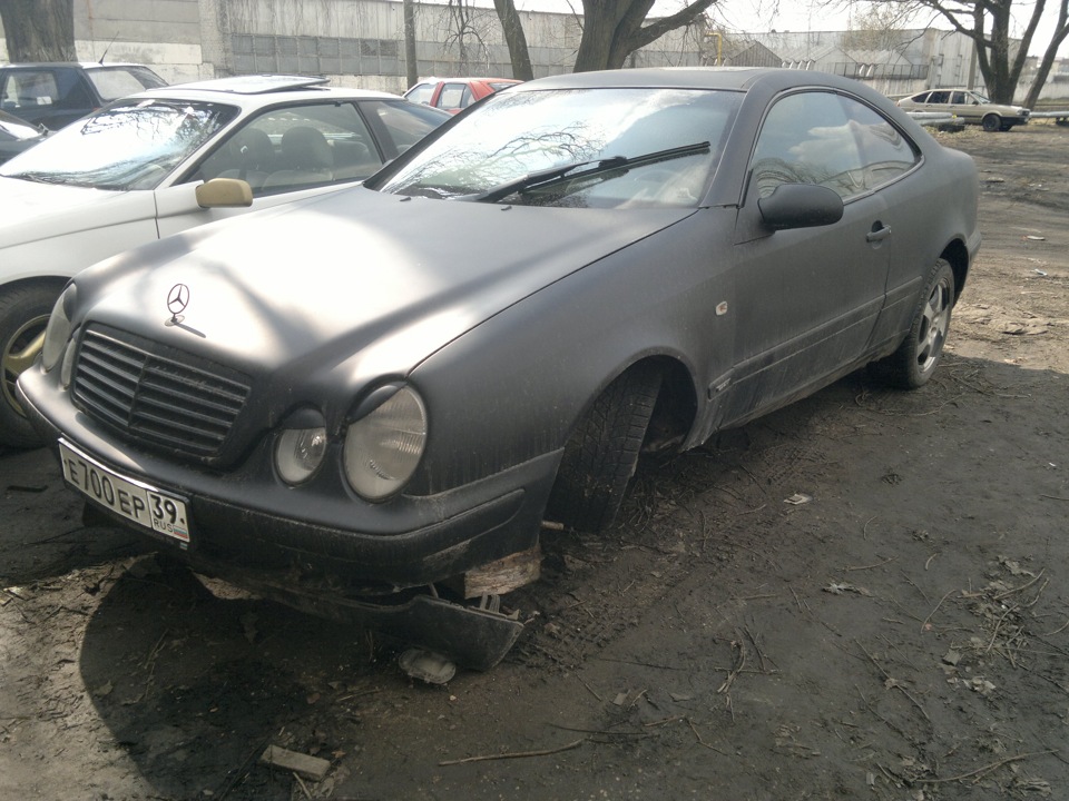 Вариант — Mercedes-Benz CLK (W208), 2 л, 1999 года | продажа машины ...