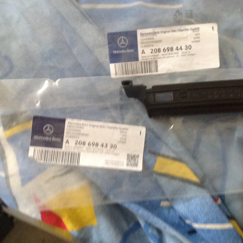 A2086984430 Накладка порога Mercedes | Запчасти на DRIVE2