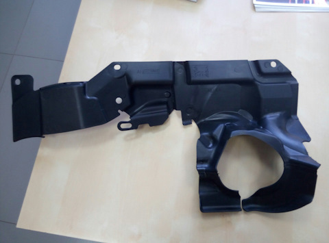 51717131711 Кожух дизельного двигателя Л Пд BMW | Запчасти на DRIVE2