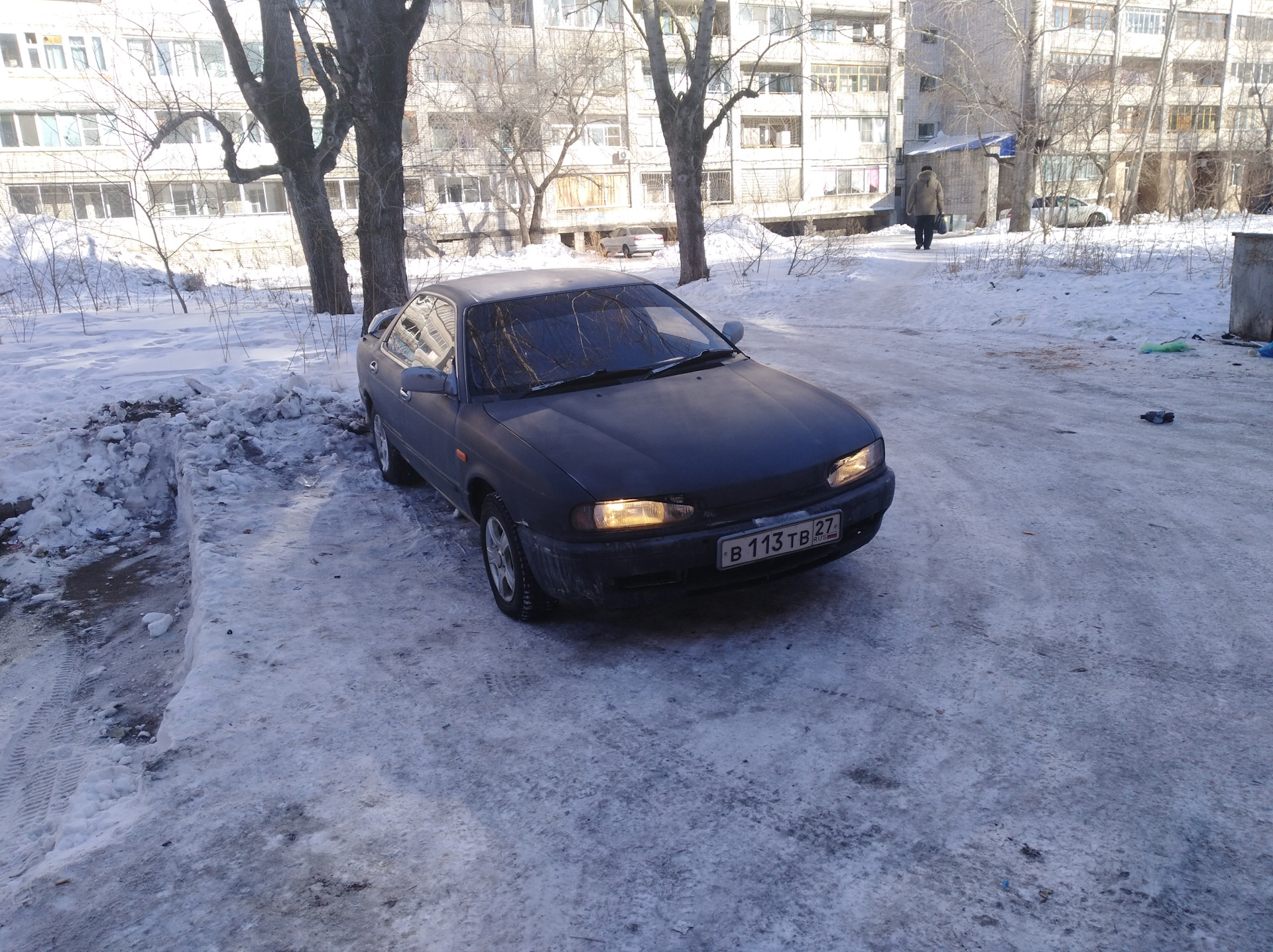 После зимы — Nissan Presea (R10), 1,5 л., 1991 года | наблюдение | DRIVE2