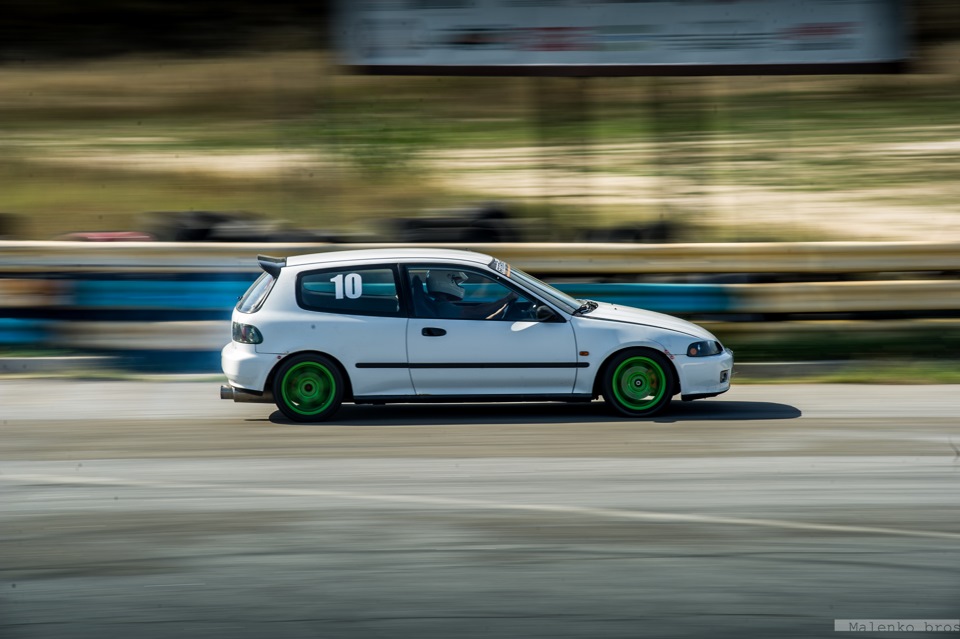 RTR Time Attack 4 этап — Honda Civic Hatchback (6G), 1,6 л, 2000 года ...