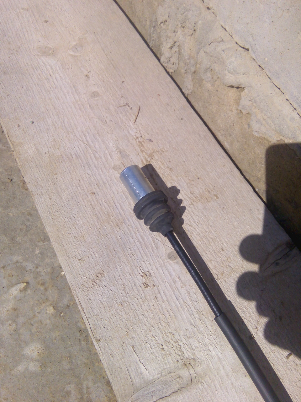 Трос спидометра . Эксперимент. — Volkswagen Passat Variant (B3), 1,8 л ...