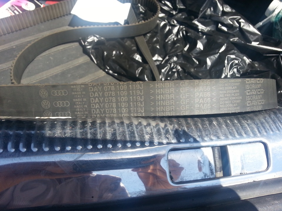 Поменял ГРМ))) — Volkswagen Passat B5, 2,8 л, 2001 года | визит на ...