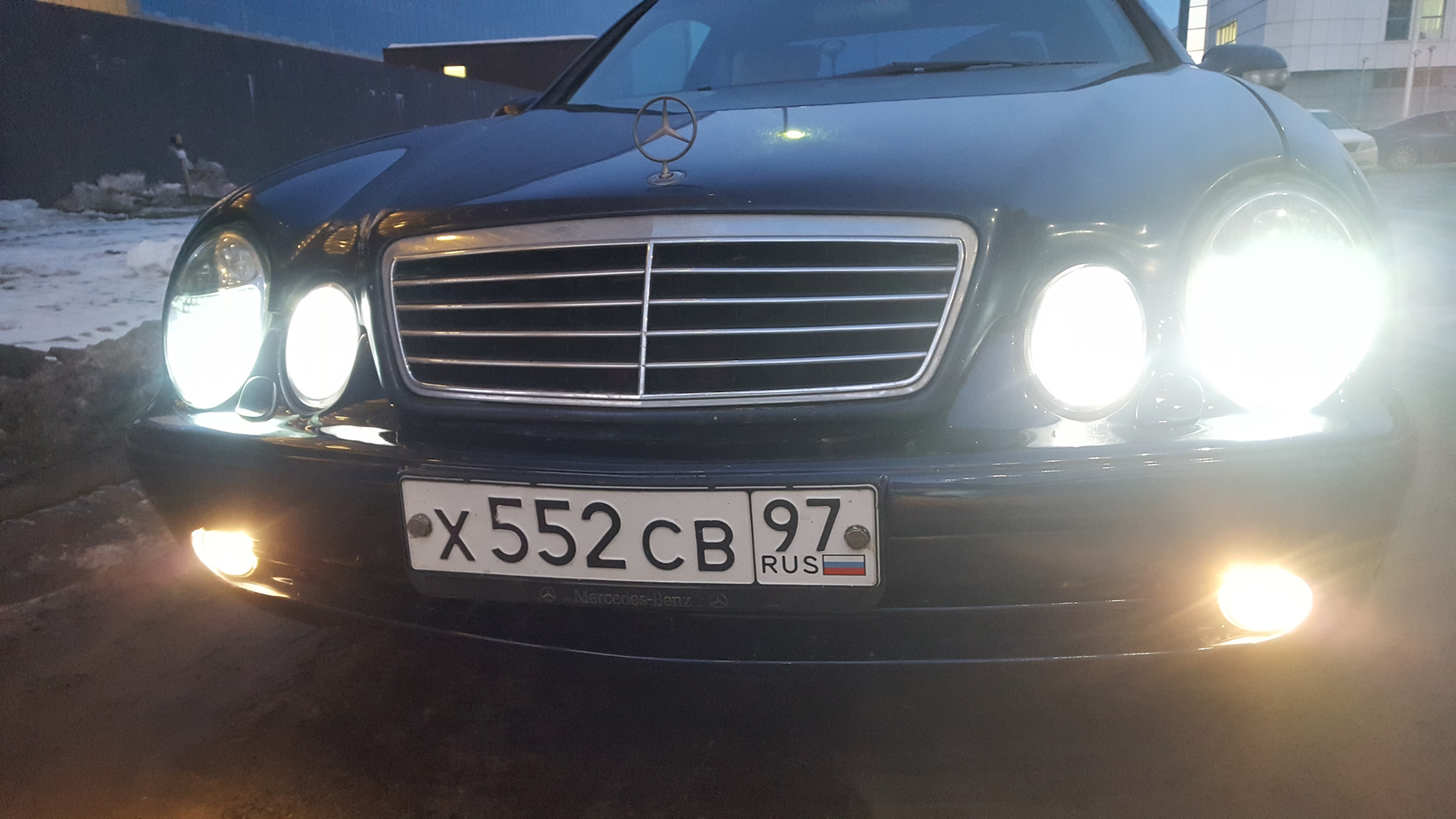 Замена крыльев и переднего бампера — Mercedes-Benz CLK (W208), 2,3 л ...