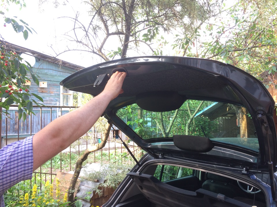 рукоятка открывания двери багажника на Фабии — DRIVE2