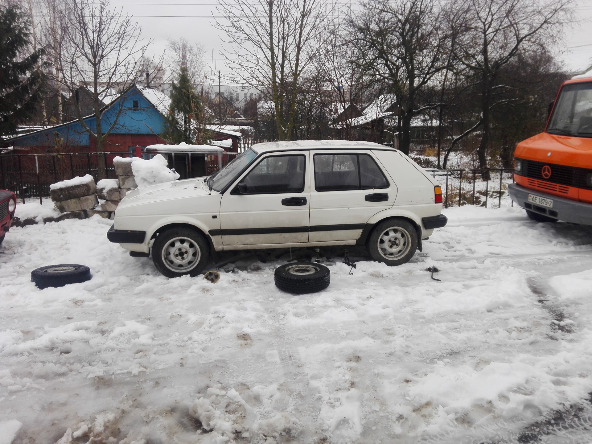 ATS cup — Volkswagen Golf Mk2, 1,3 л, 1991 года | колёсные диски | DRIVE2