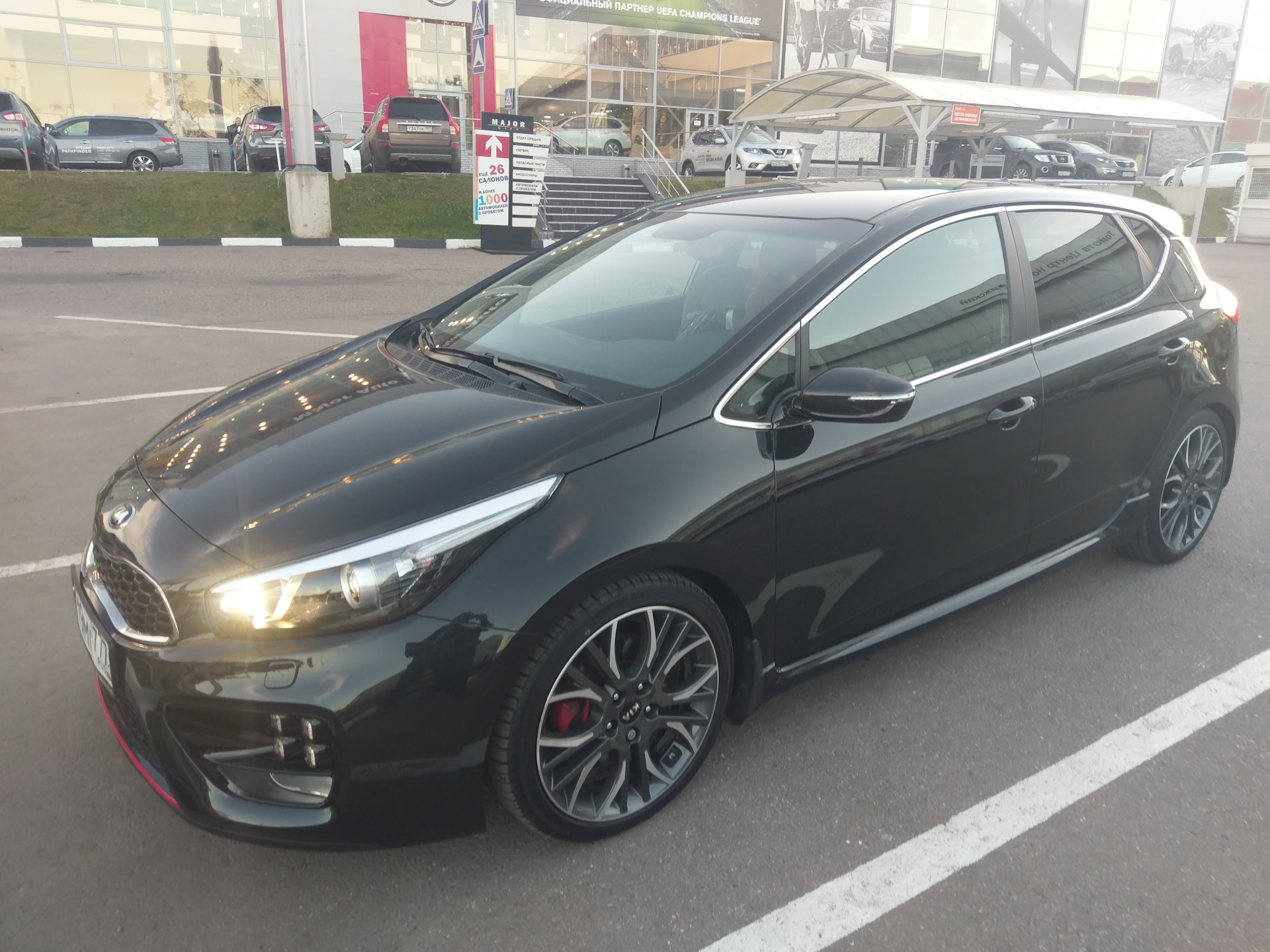 Радости пост — KIA Ceed (2G), 1,6 л, 2014 года | ДТП | DRIVE2