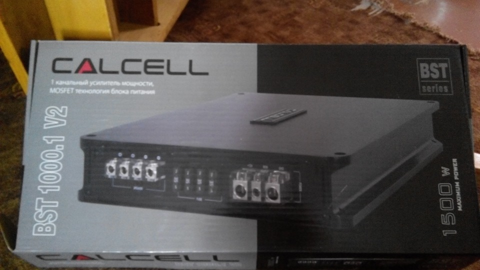 новый усилок calcell bst 1000.1 v2 — Volkswagen Golf Mk2, 1,3 л, 1988 ...