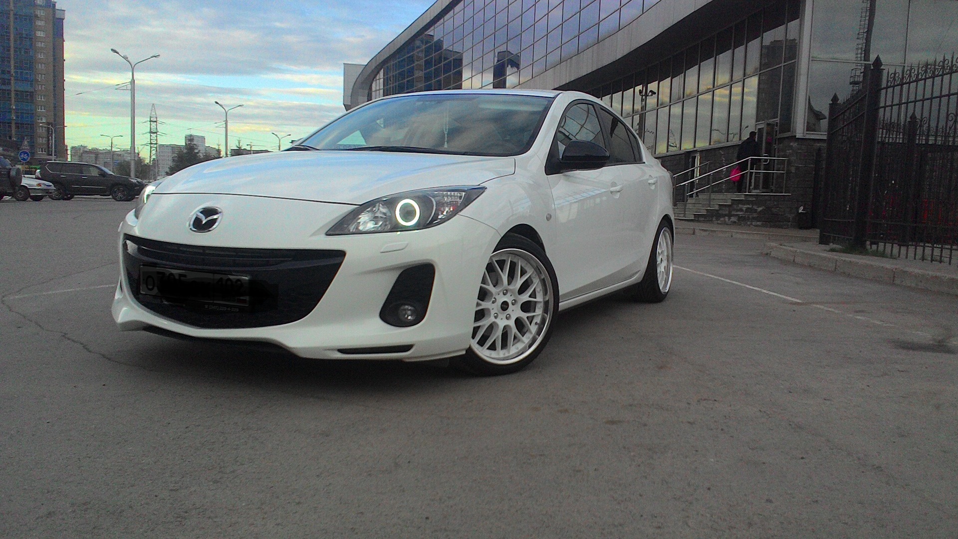 Weds kranze erm на Mazda 3 тизер:-) — Mazda 3 (2G) BL, 1,6 л, 2013 года ...
