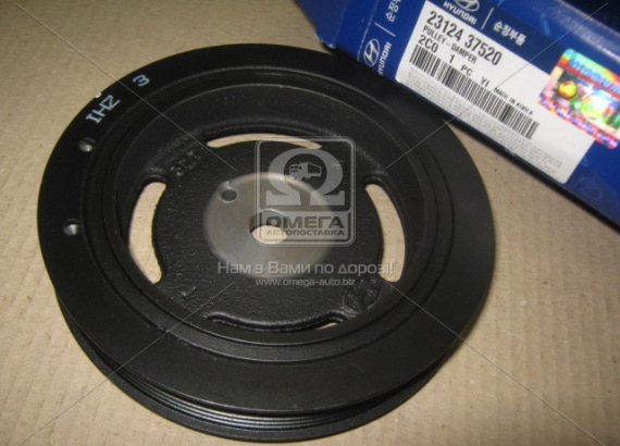 2312437520 Шкив коленвала KIA HYUNDAI | Запчасти на DRIVE2