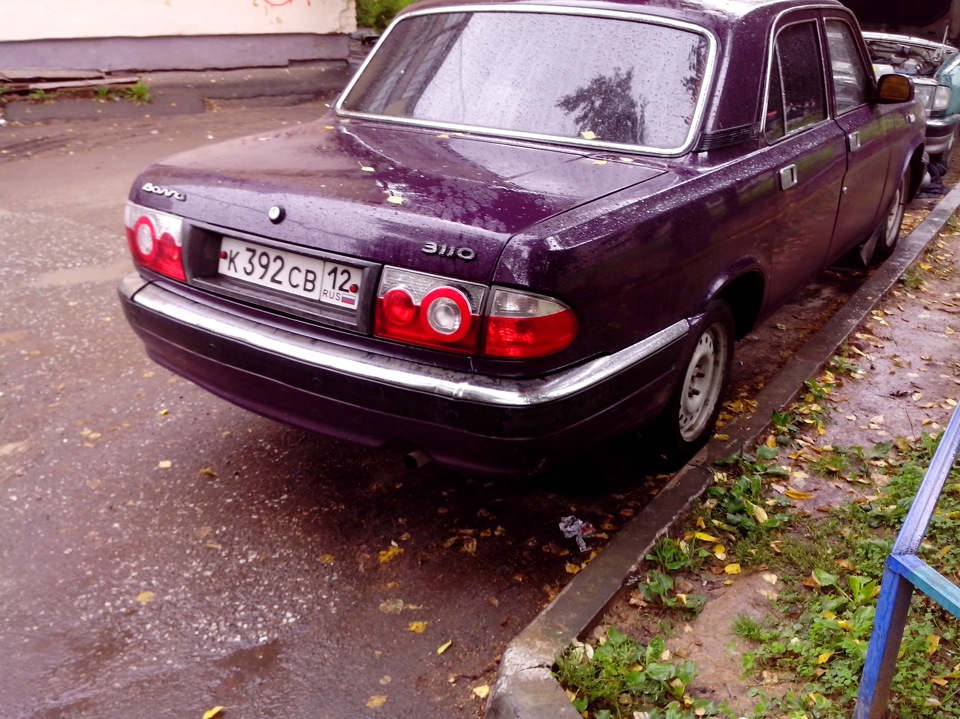 Задние фары рестайл — ГАЗ 3110, 2,3 л, 2001 года | тюнинг | DRIVE2