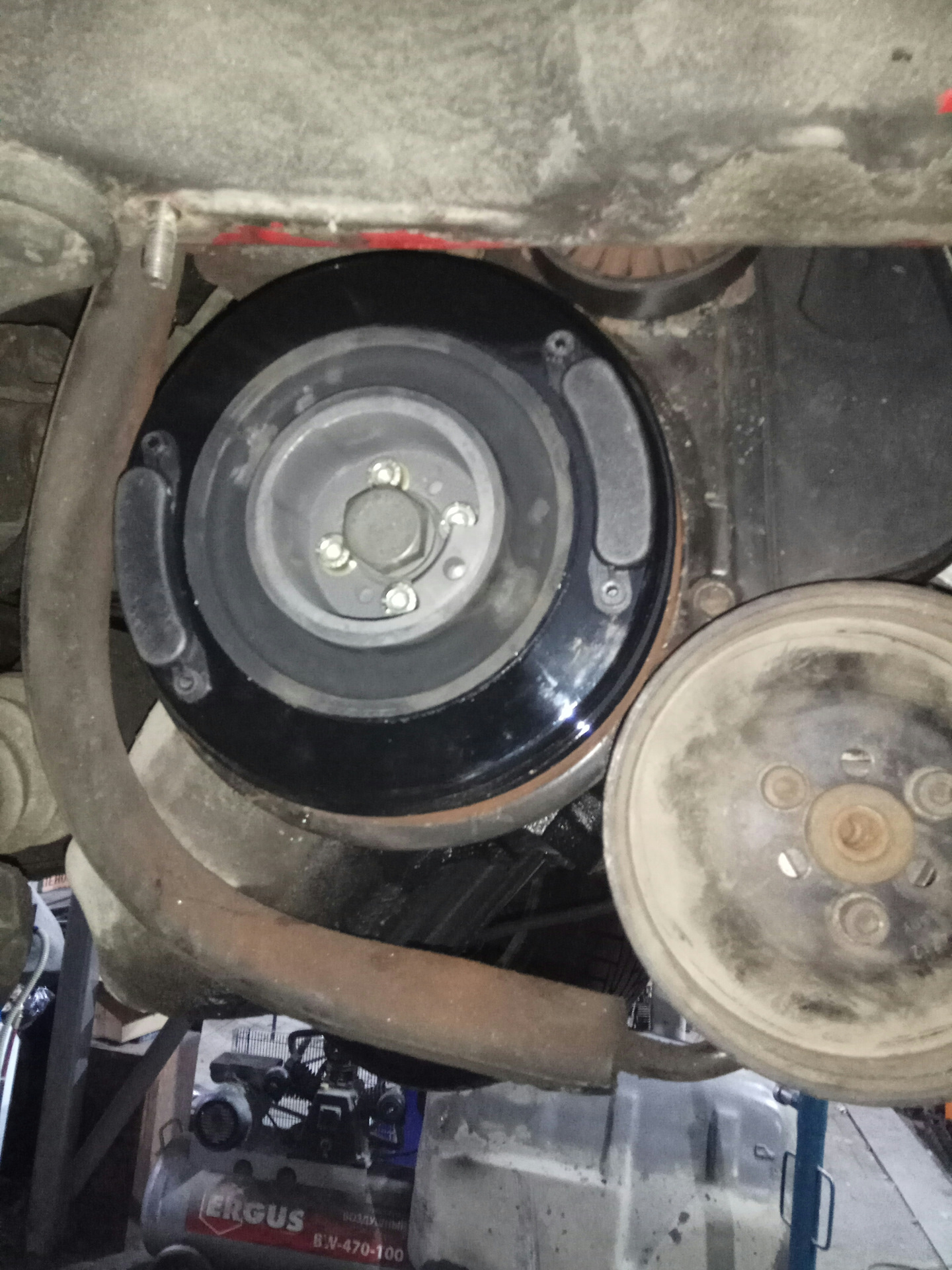 Демпферный шкив — Volkswagen Transporter T4, 2,5 л, 2003 года | своими ...