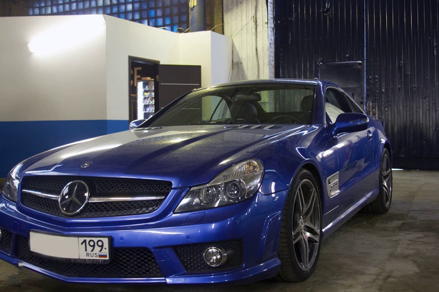 Перегрев Mercedes SL6.3 AMG — Crew Tuning Studio на DRIVE2