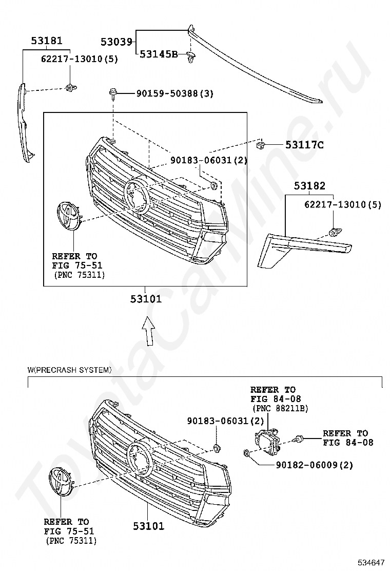 9018306031 Крепеж TOYOTA LEXUS | Запчасти на DRIVE2