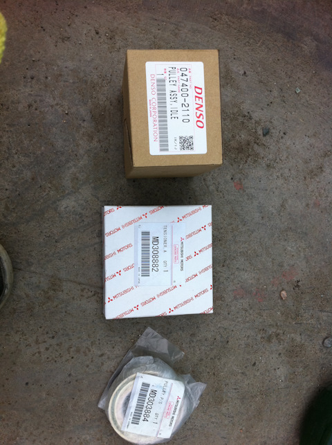 MD308882 Ролик ремня приводного OEM Mitsubishi | Запчасти на DRIVE2