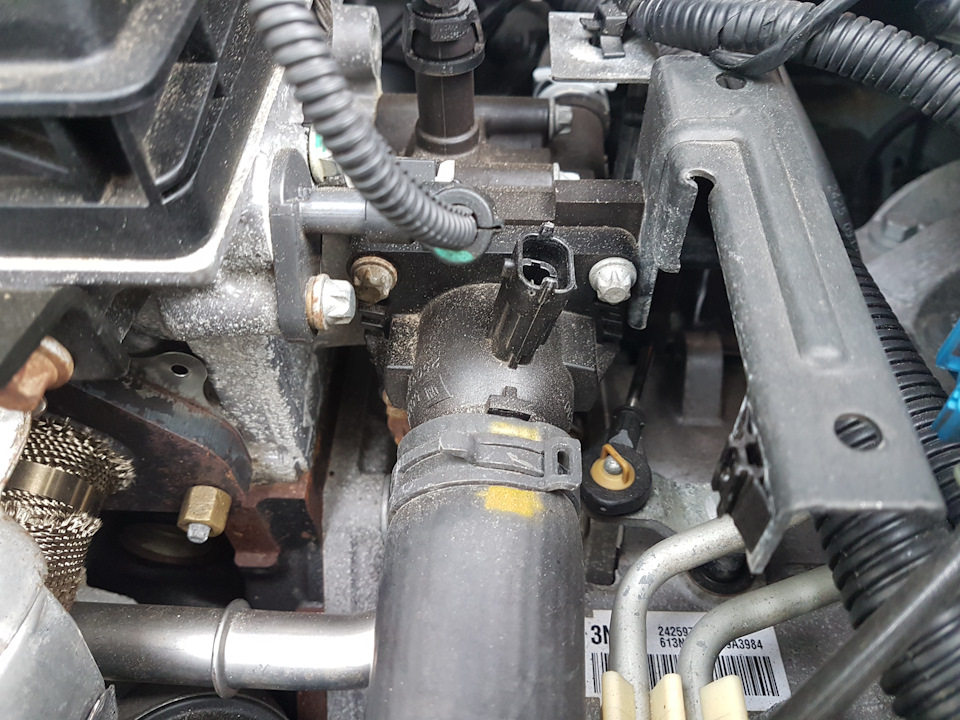 Замена электронного термостата на механический на 92 градуса ...