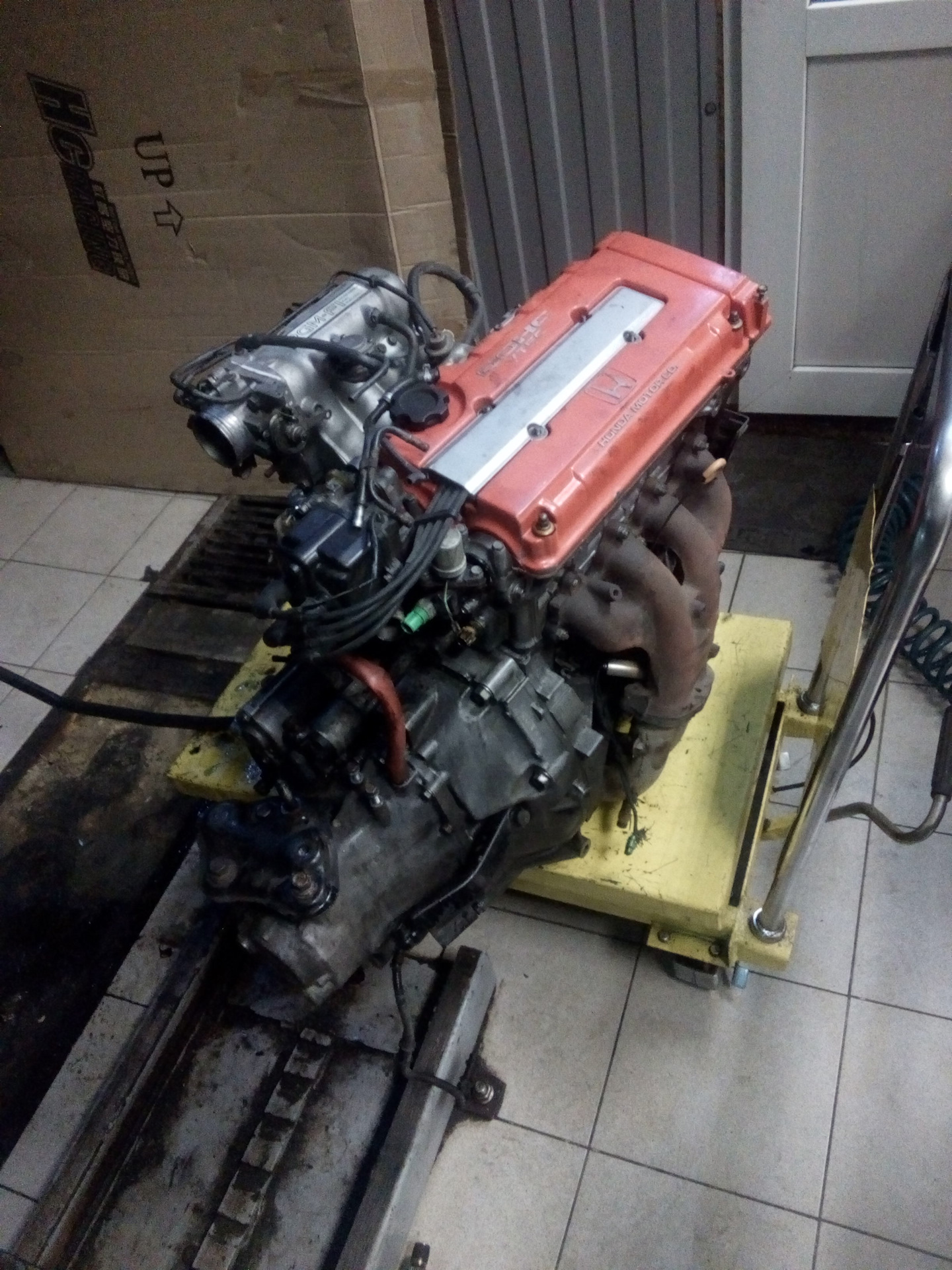 Ребилд в16а, продувка гбц и доработка. — Honda Integra (DC1/DC2), 2,2 л ...