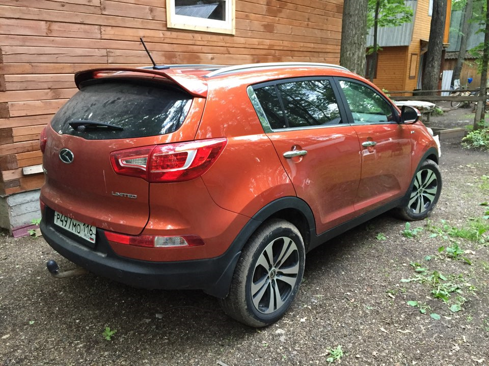 Такая корова нужна самому ))) — KIA Sportage (3G), 2 л, 2012 года | просто так | DRIVE2