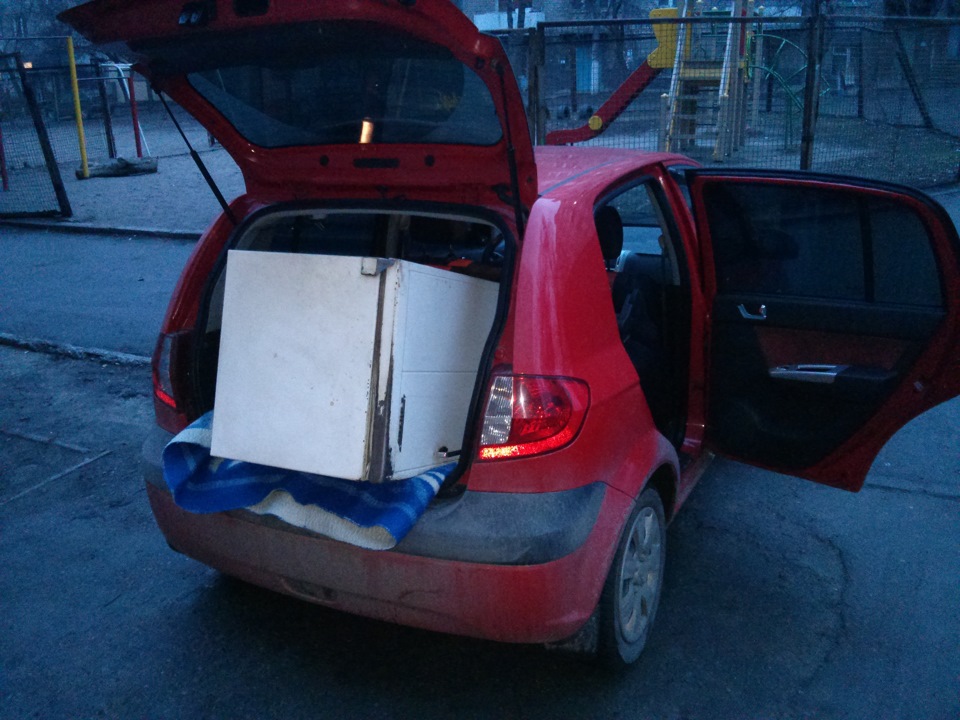 Устранение грюконья лопаты — задние стойки :) — Hyundai Getz, 1,4 л ...