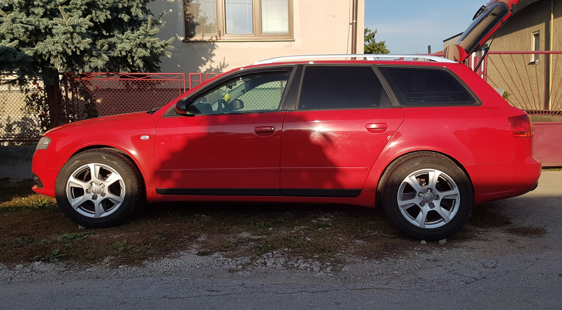 10.21 новые диски на зиму…тестовая фотосессия — Audi A4 Avant (B7), 1,9 ...