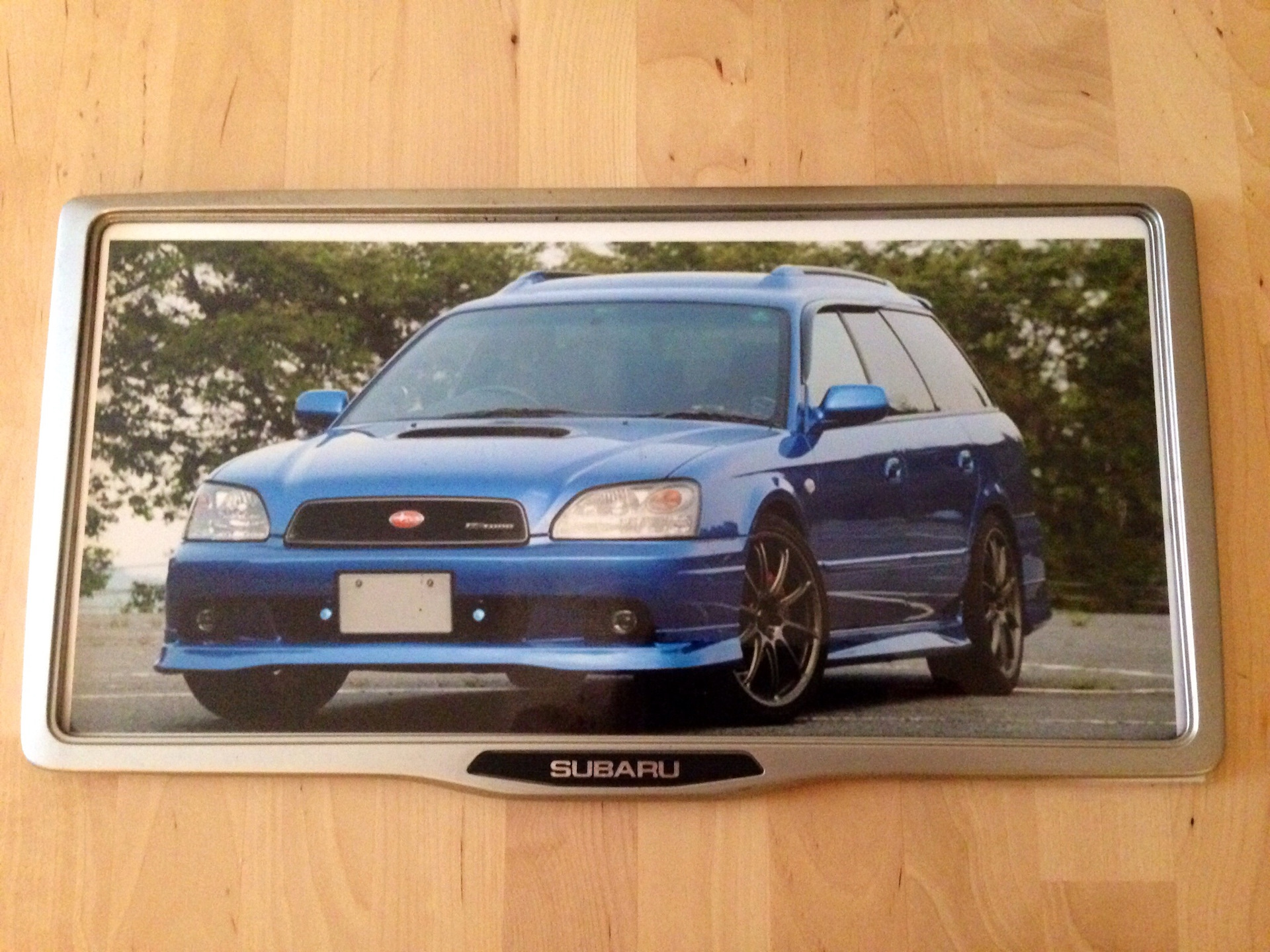 JDM рамки для номеров. — Subaru Legacy (BE/BH/BT), 2 л, 2001 года ...
