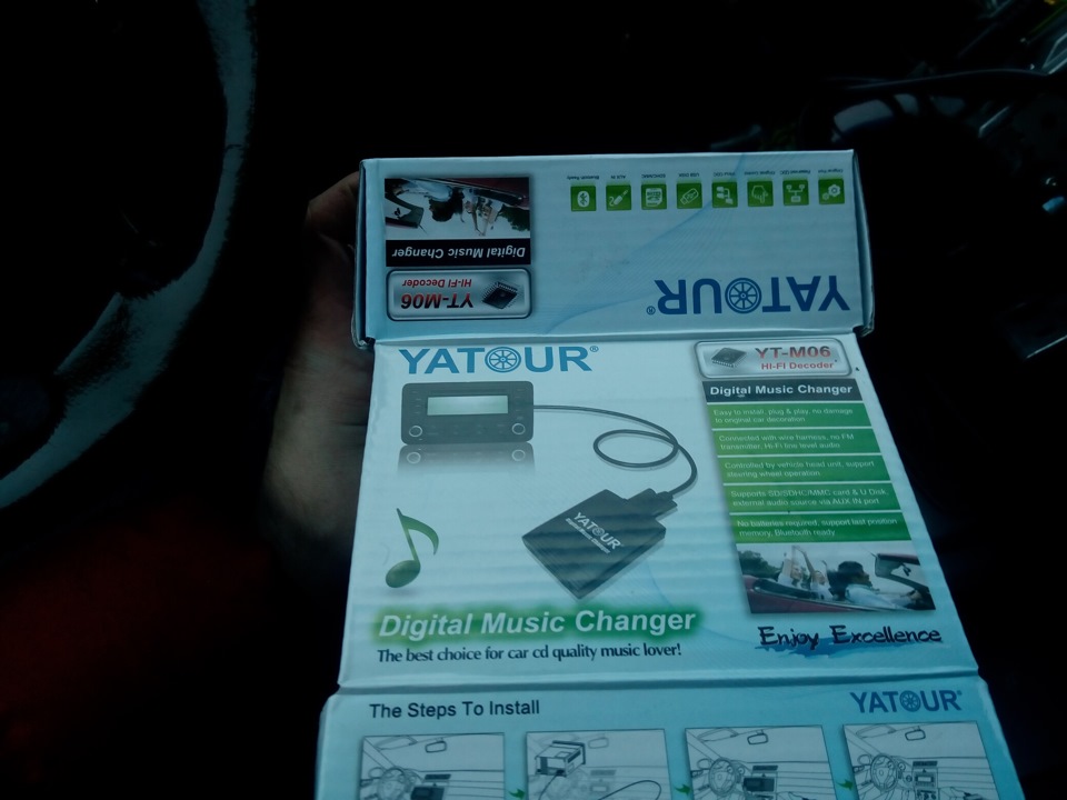 Установка yatour m-06 hu601 — Volvo S80 (1G), 2,4 л, 1999 года | автозвук | DRIVE2