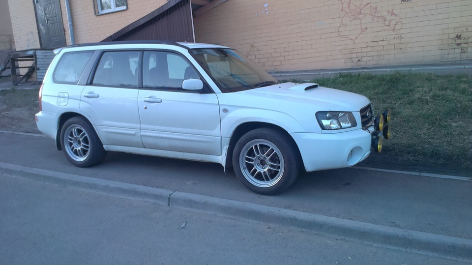 enkei rpf1)) — Subaru Forester (SG), 2 л, 2004 года | колёсные диски ...
