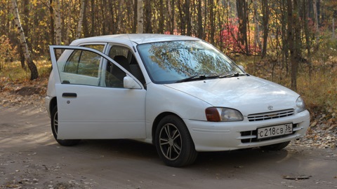 Toyota Starlet (90) 1.3 бензиновый 1997 | 4wd на DRIVE2