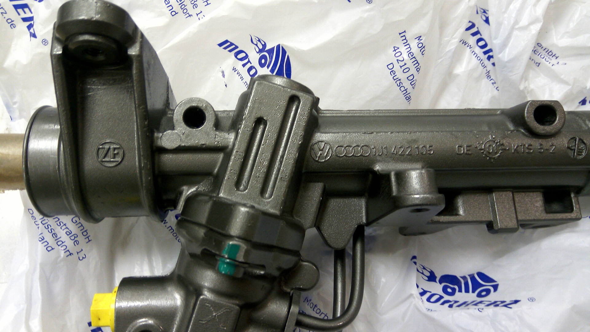 Рулевая Рейка MOTORHERZ (ZF) — Skoda Octavia A4 Mk1, 1,8 л, 2008 года ...