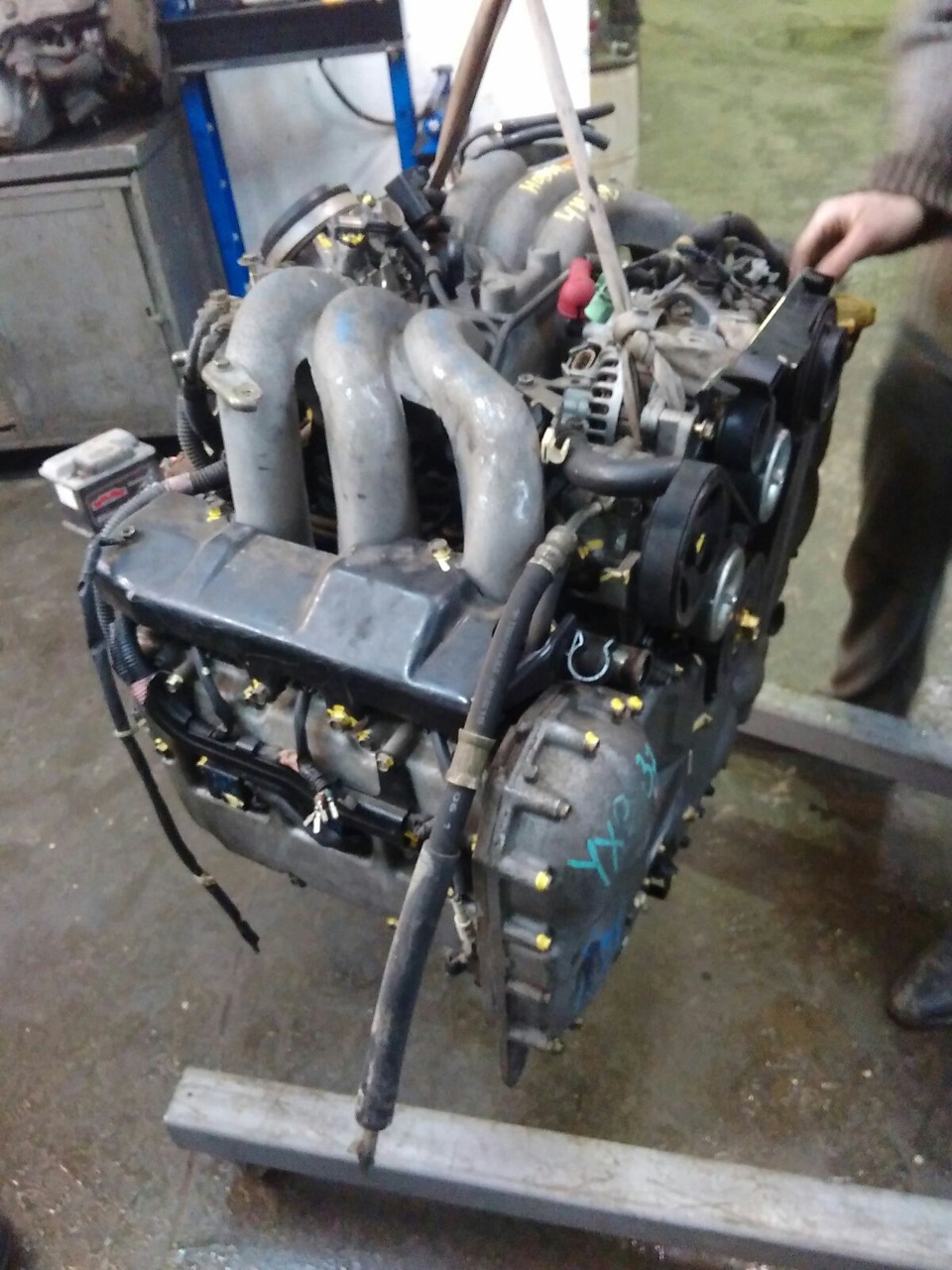 EZ30D под капот Вести с полей. — Subaru Forester (SF), 3 л, 2001 года ...