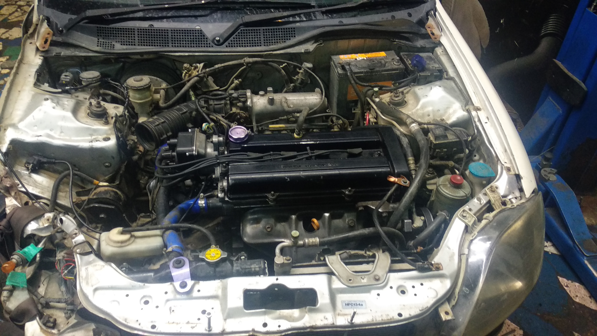 Свап на B20B — Honda Civic (6G), 2 л, 1999 года | тюнинг | DRIVE2