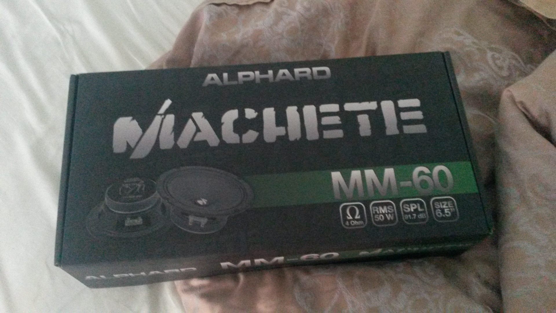 Новый колонки Alphard Machete MM-60 — Lada 2115, 1,5 л, 2006 года ...