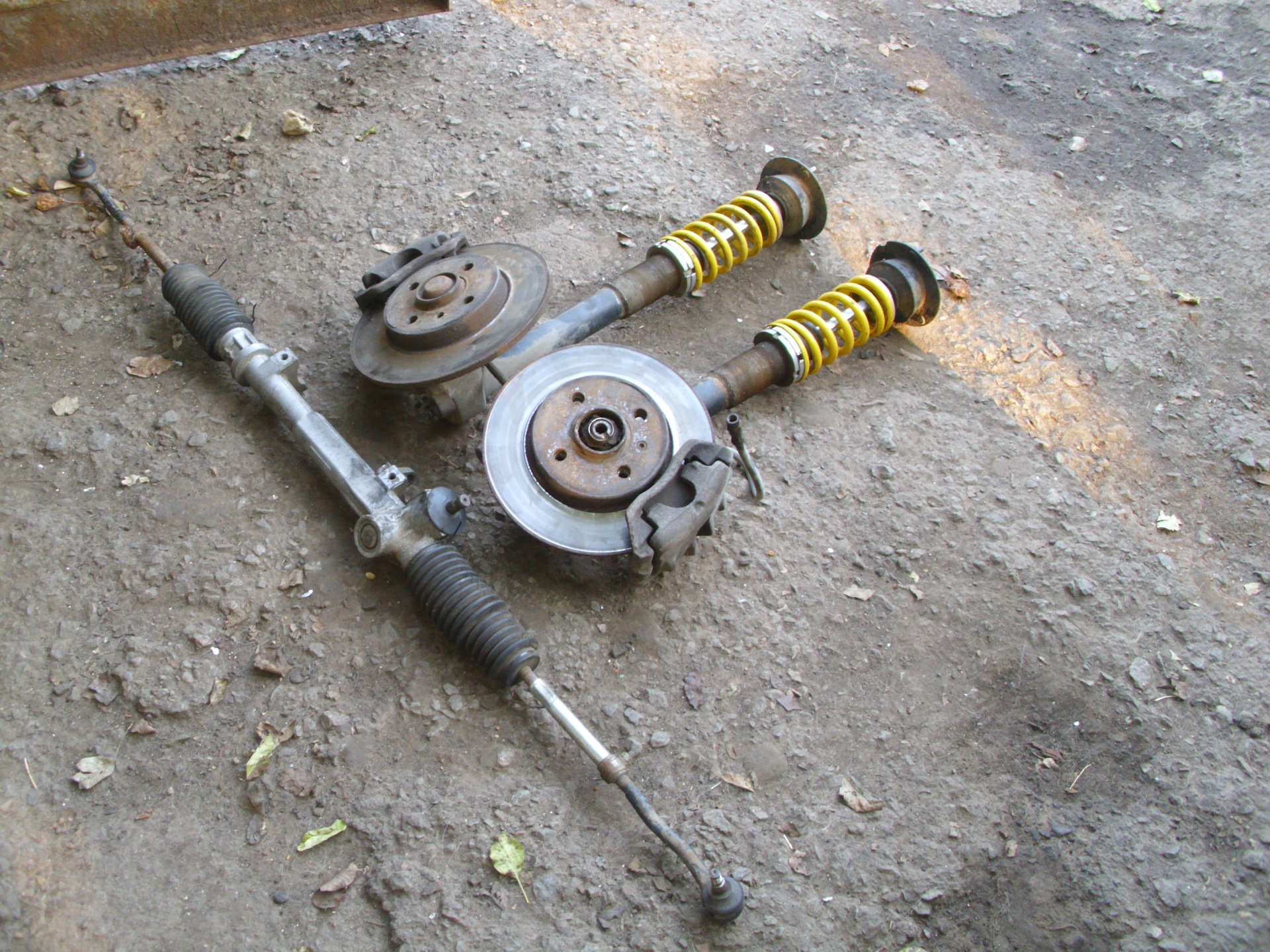 Подвеска BMW E30 — Москвич 407, 1,4 л, 1959 года | тюнинг | DRIVE2