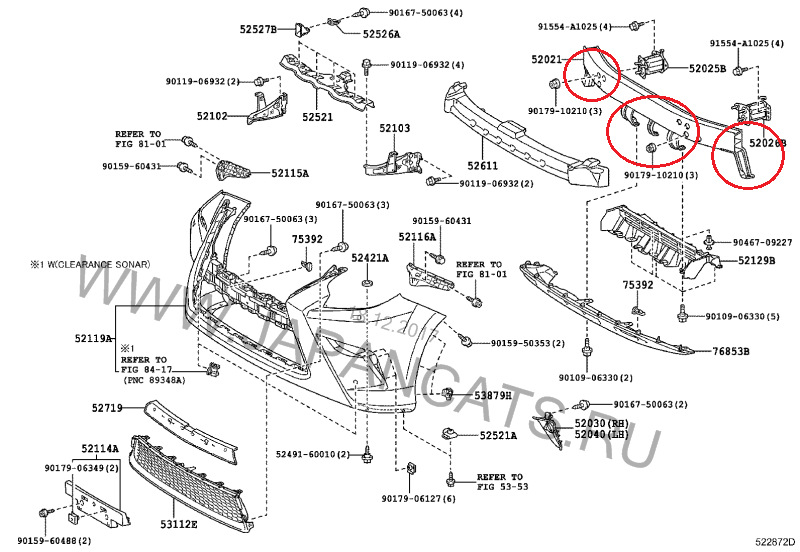 Получил первую посылку, еще на шаг ближе к рестайлу — Lexus GX (URJ150 ...