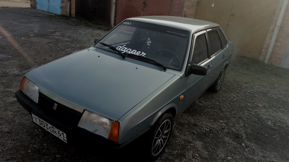 Студент Custom — Lada 21099, 1,5 л, 2004 года | видео | DRIVE2