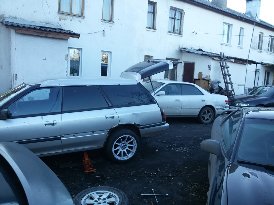 Вид имеем. Из жизни [1] — Subaru Legacy (BC/BJ/BF), 1,8 л, 1990 года ...